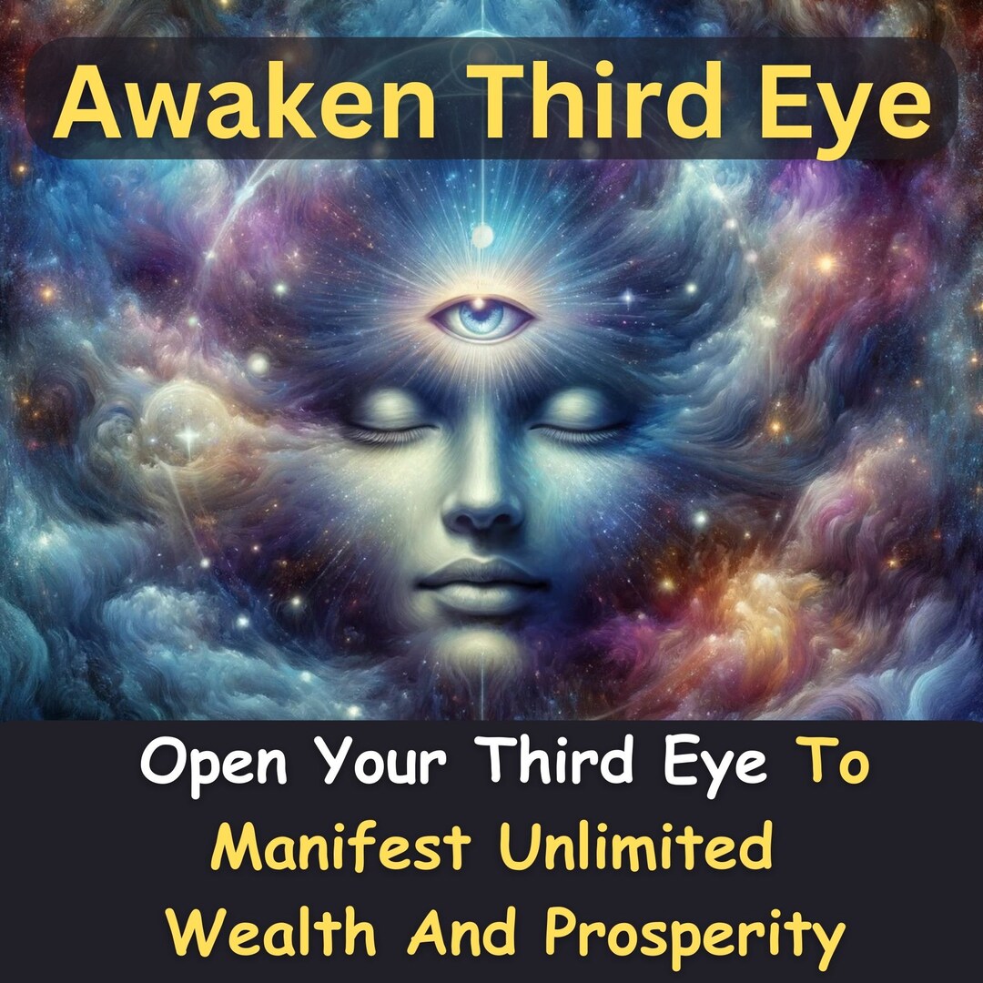 Awaken Third Eye Open Your Third Eye to Manifest Unlimited Wealth and ...
