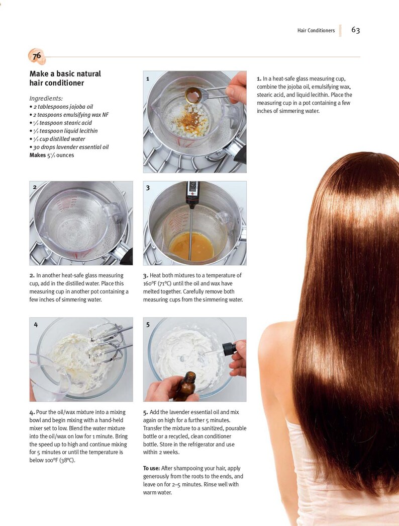 200 Tips, Techniques, and Recipes for Natural Beauty! PDF Download! - Etsy