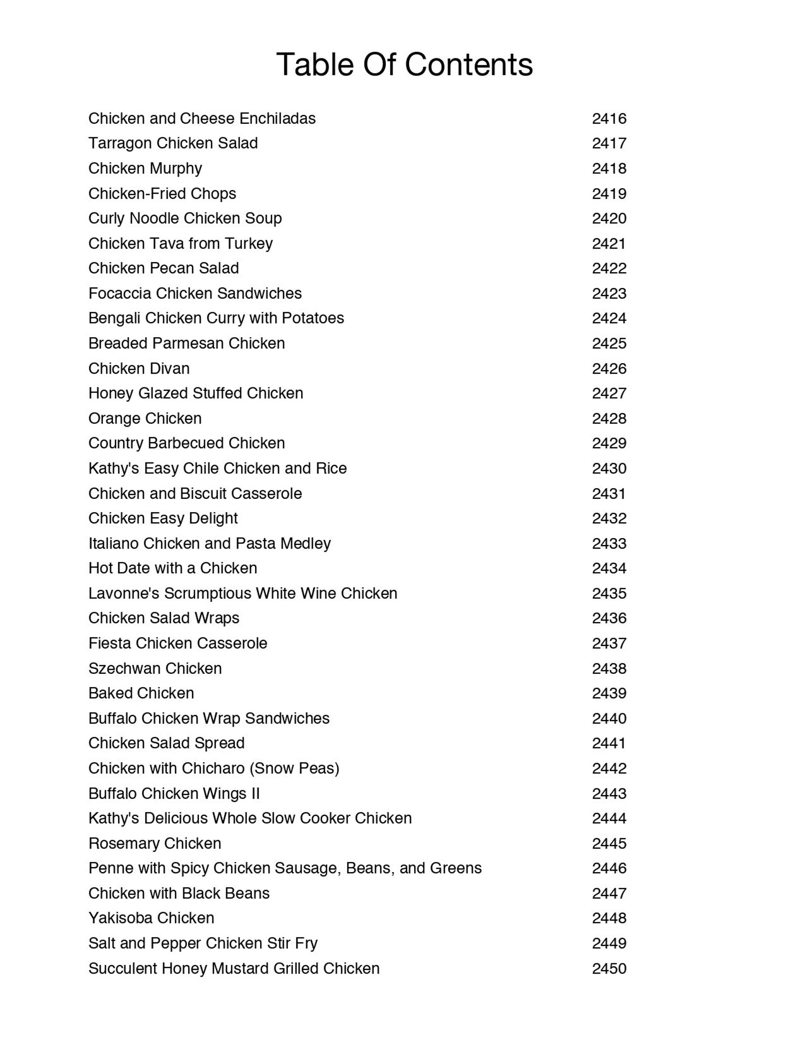 3772 Chicken Recipes Chicken Cookbook Having 3772 Delicious Recipes PDF ...