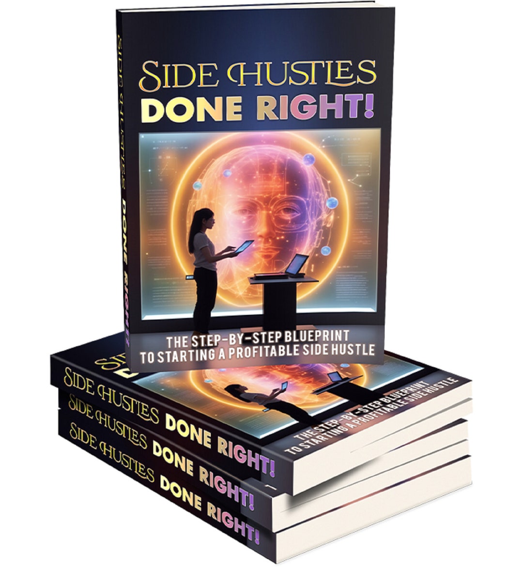 Side Hustles Done Right - the Step by Step Buleprint to Starting A ...