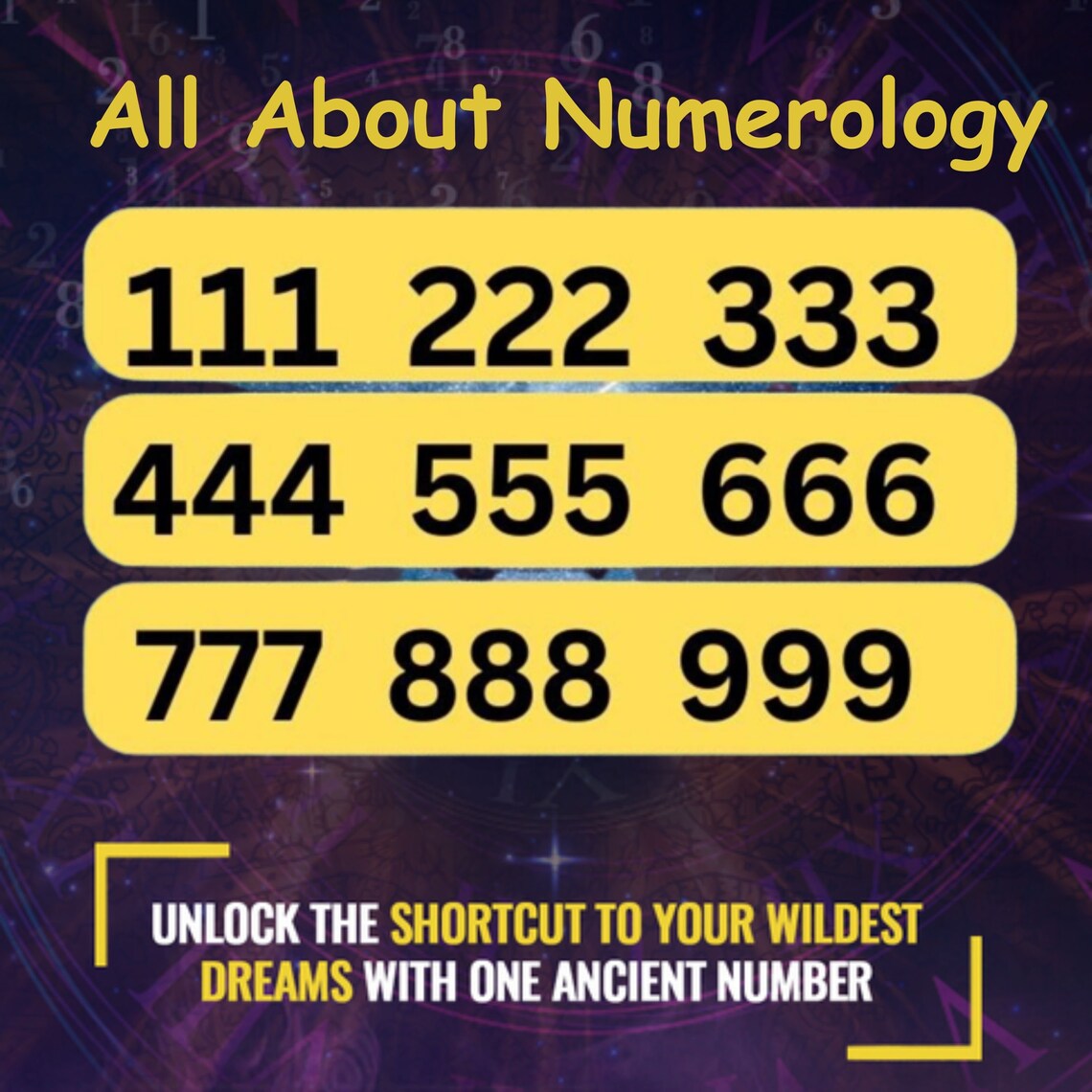 Numerology Repeating or Angel Numbers, Life Path Numbers, Expression ...