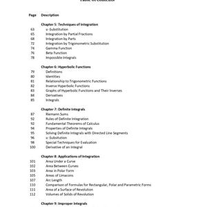 Calculus Handbook - Math Handbook of Formulas, Processes and Tricks ...