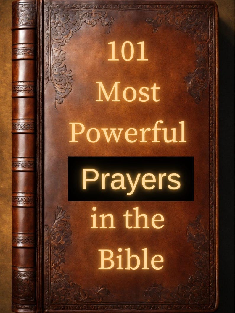 101 Most Powerful Prayers in the Bible! PDF Download! - Etsy