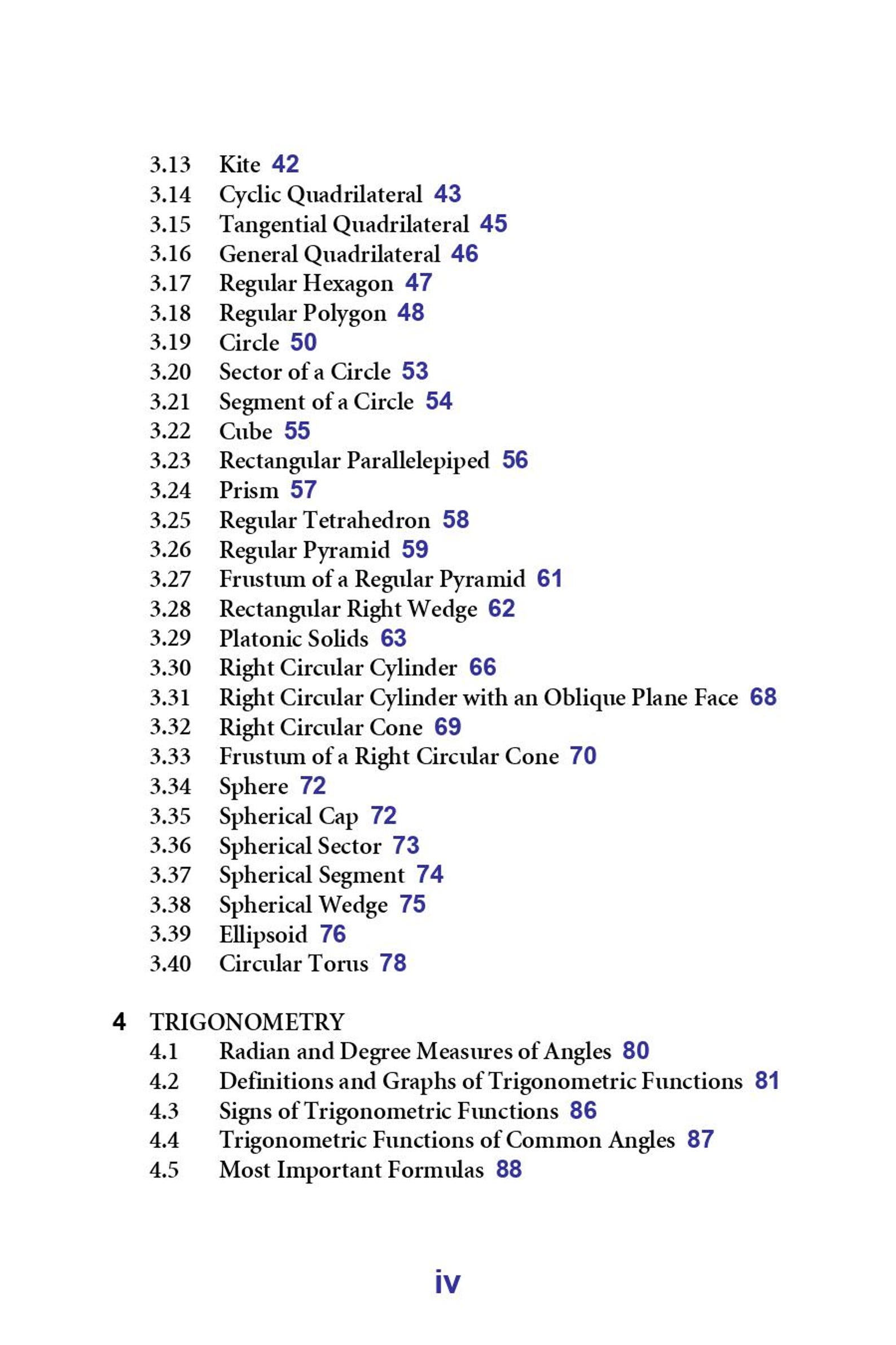 1300 Math Formulas - PDF Download! - Etsy