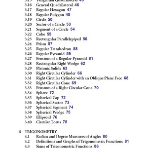 1300 Math Formulas - PDF Download! - Etsy