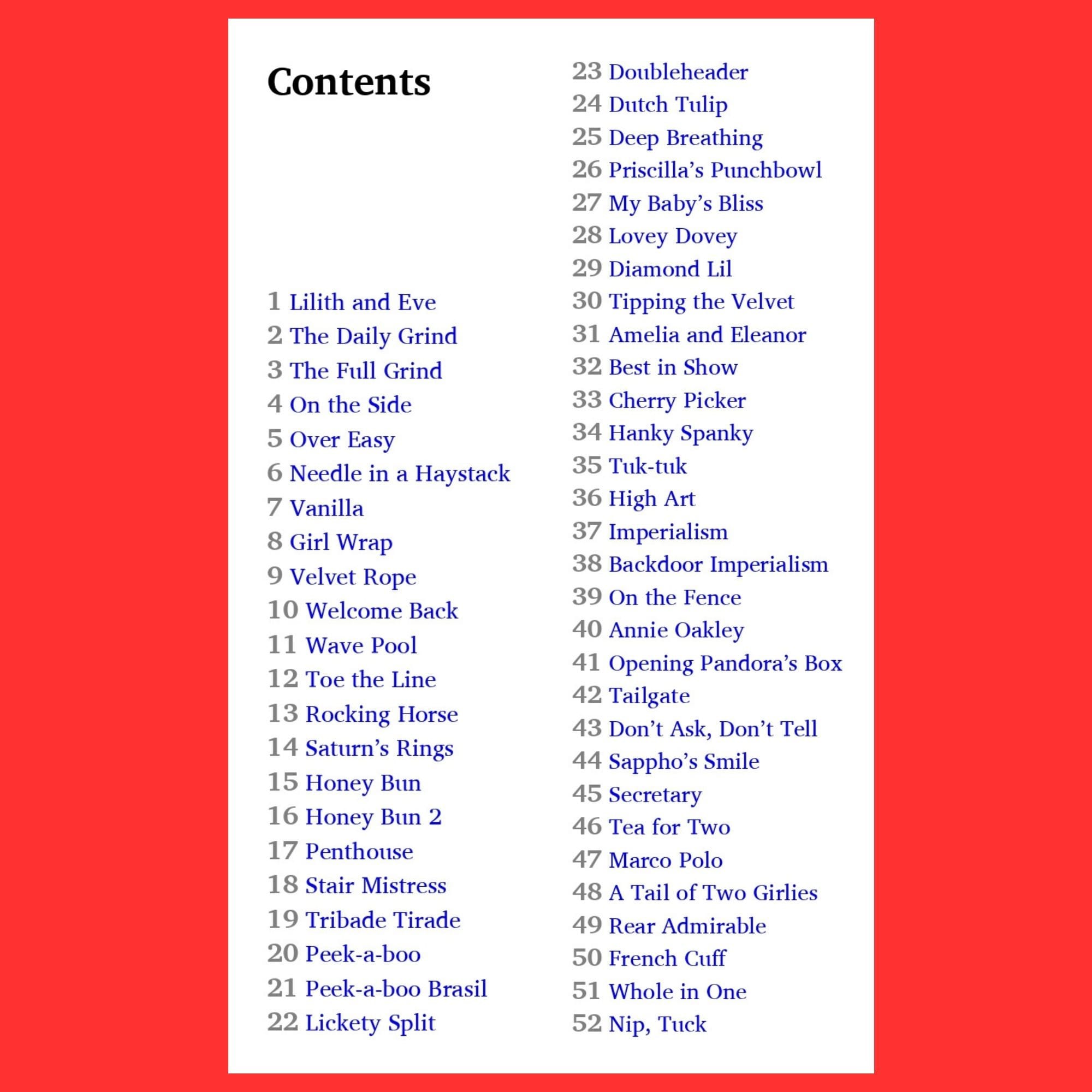 Lesbian Sex Position 101 Lesbian Lovemaking Positions - Etsy