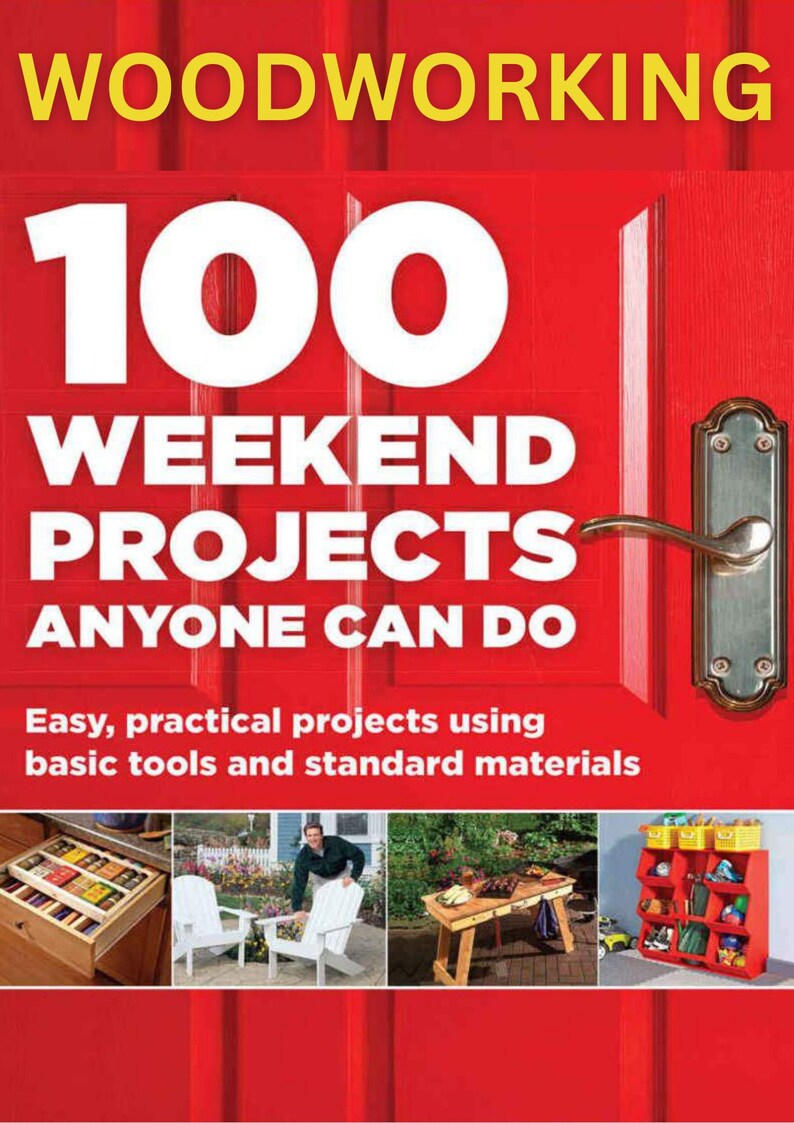 100 Weekend Woodworking Projects: Easy DIY Plans (PDF File) - Etsy
