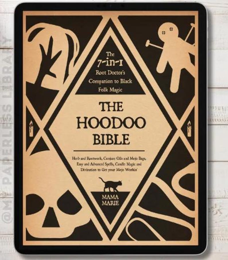 The Hoodoo Bible: Black Folk Magic Companion (e-book PDF) - Etsy