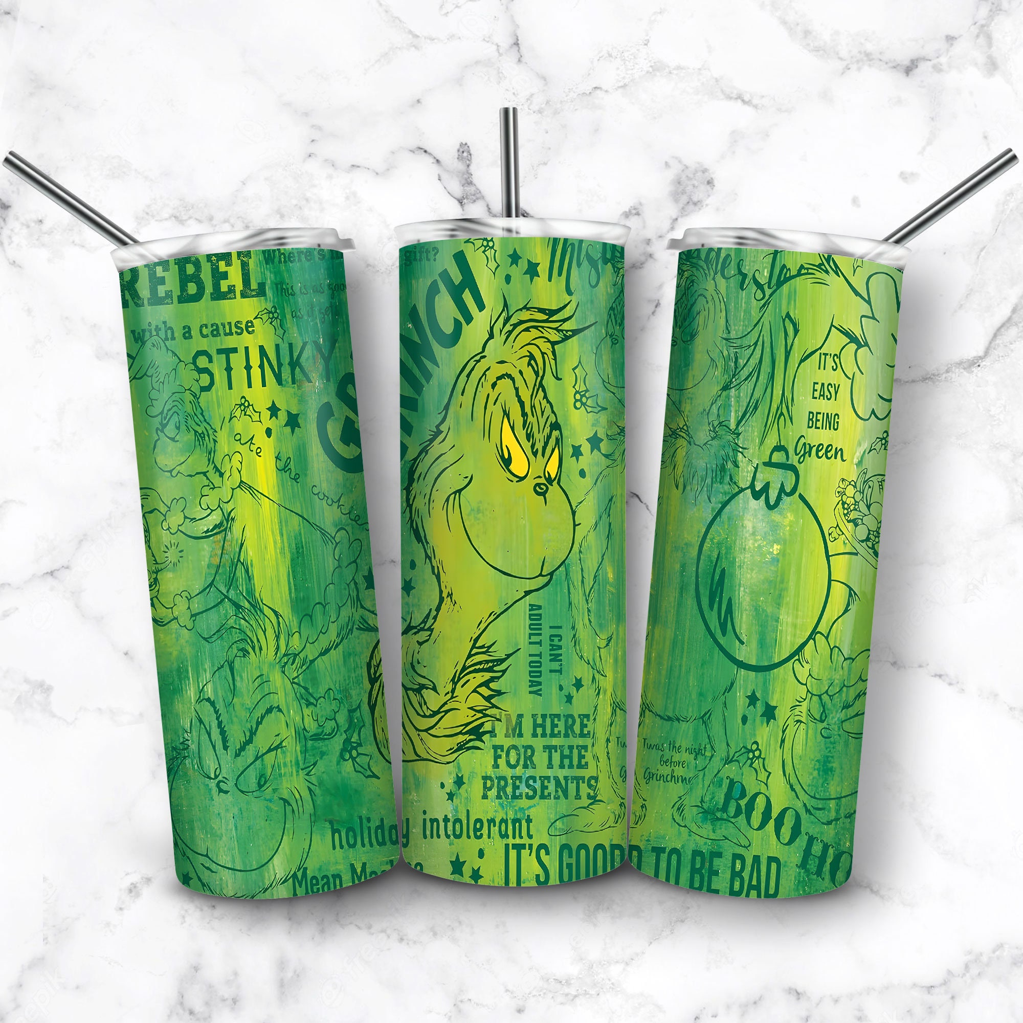 Grinch Tumbler Sublimation Instant Download Grinch 20 Oz - Etsy