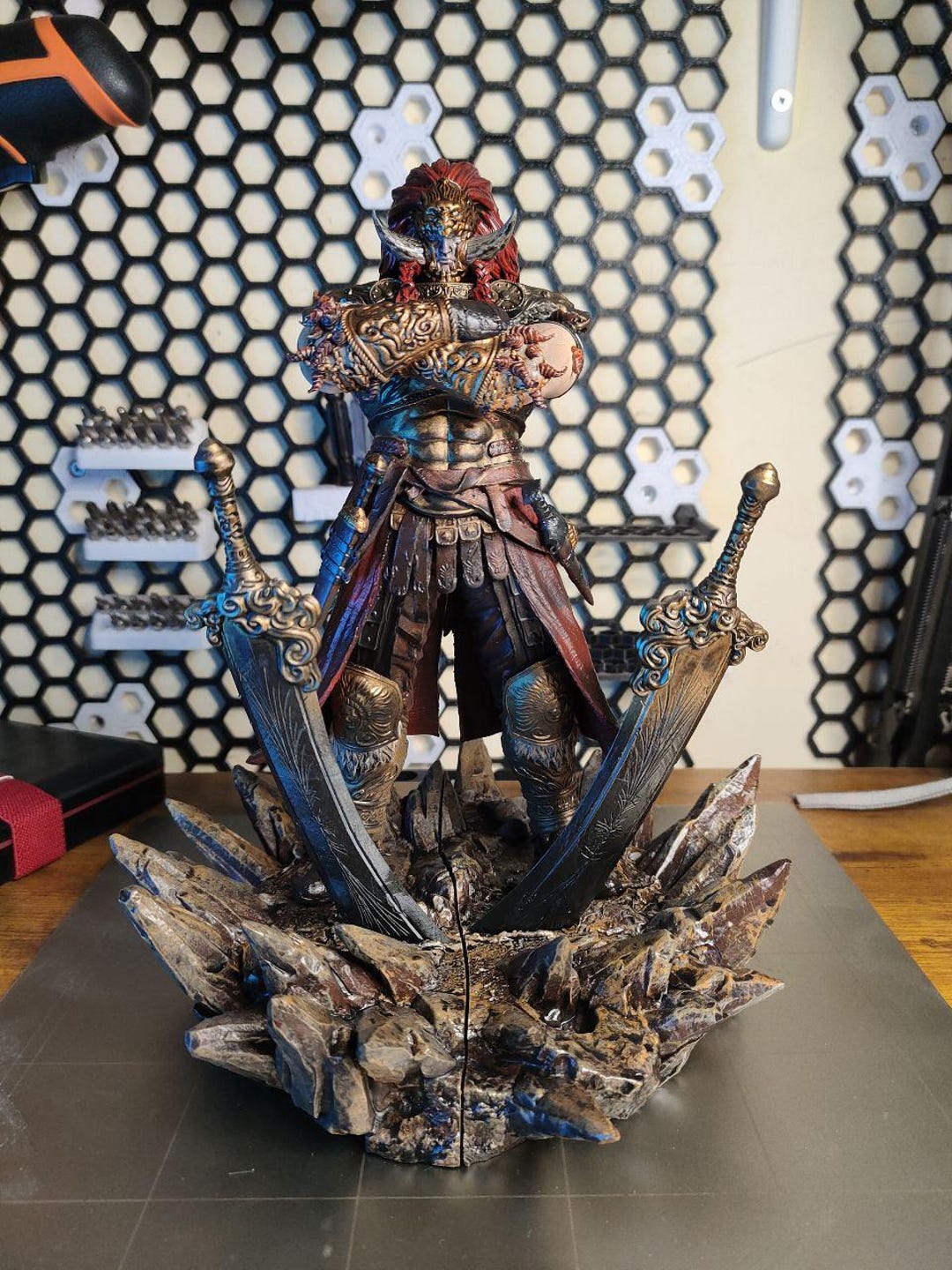 Consort Radahn With Miquella Figure 3d Printed - Etsy