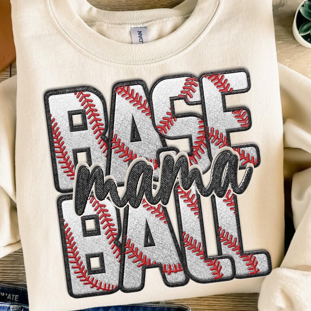 Baseball Mama PNG: Distressed Sports Mom Graphic (digital Download) - Etsy