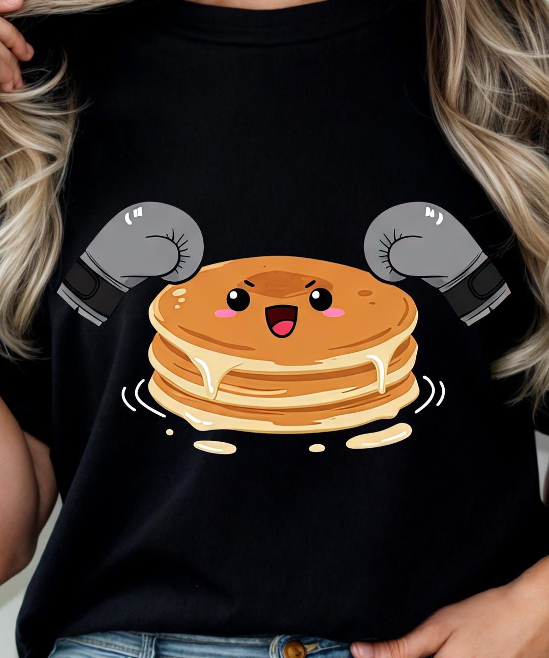 Pancake Fight PNG Digital Download, Slapdown Breakfast Battle ...
