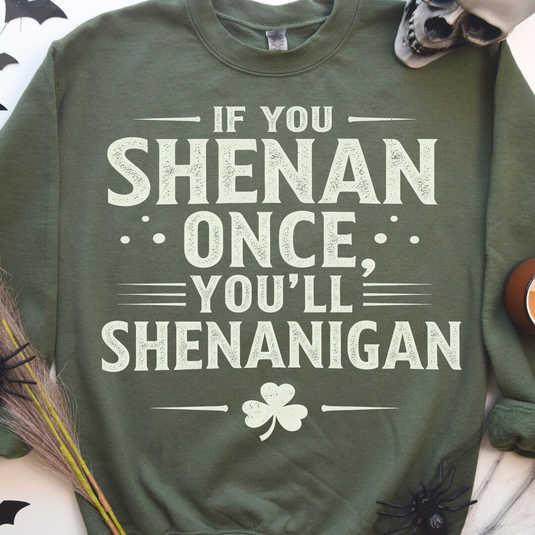 Funny Shenanigan PNG, St. Patrick's Day Quote, Instant Download, Irish ...