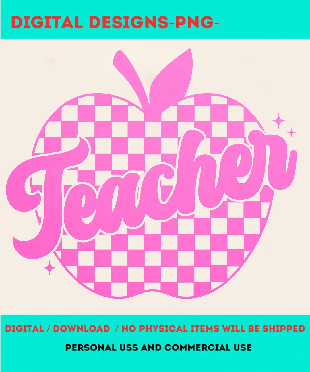 I Wear Pink Teacher PNG: Breast Cancer Awareness Design (digital ...