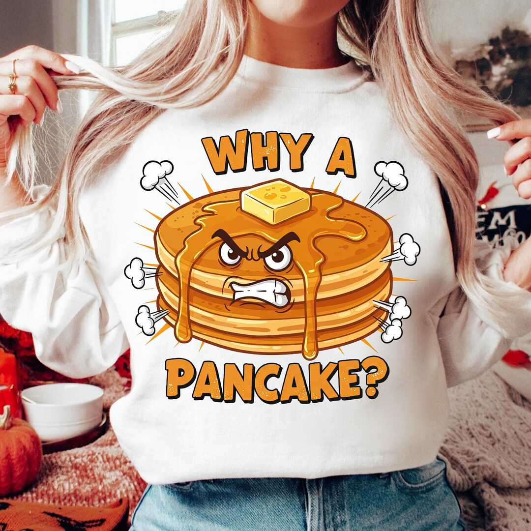 Pancake Slapdown PNG, Funny Fight the Pancake Incident Shirt Design ...