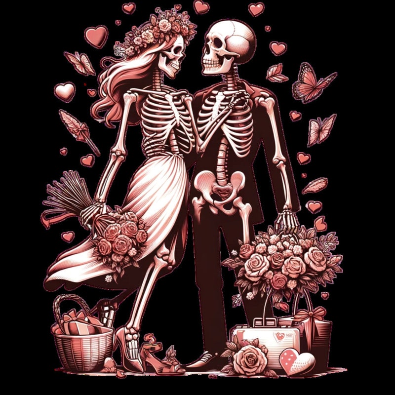 Skeleton Couple - Etsy