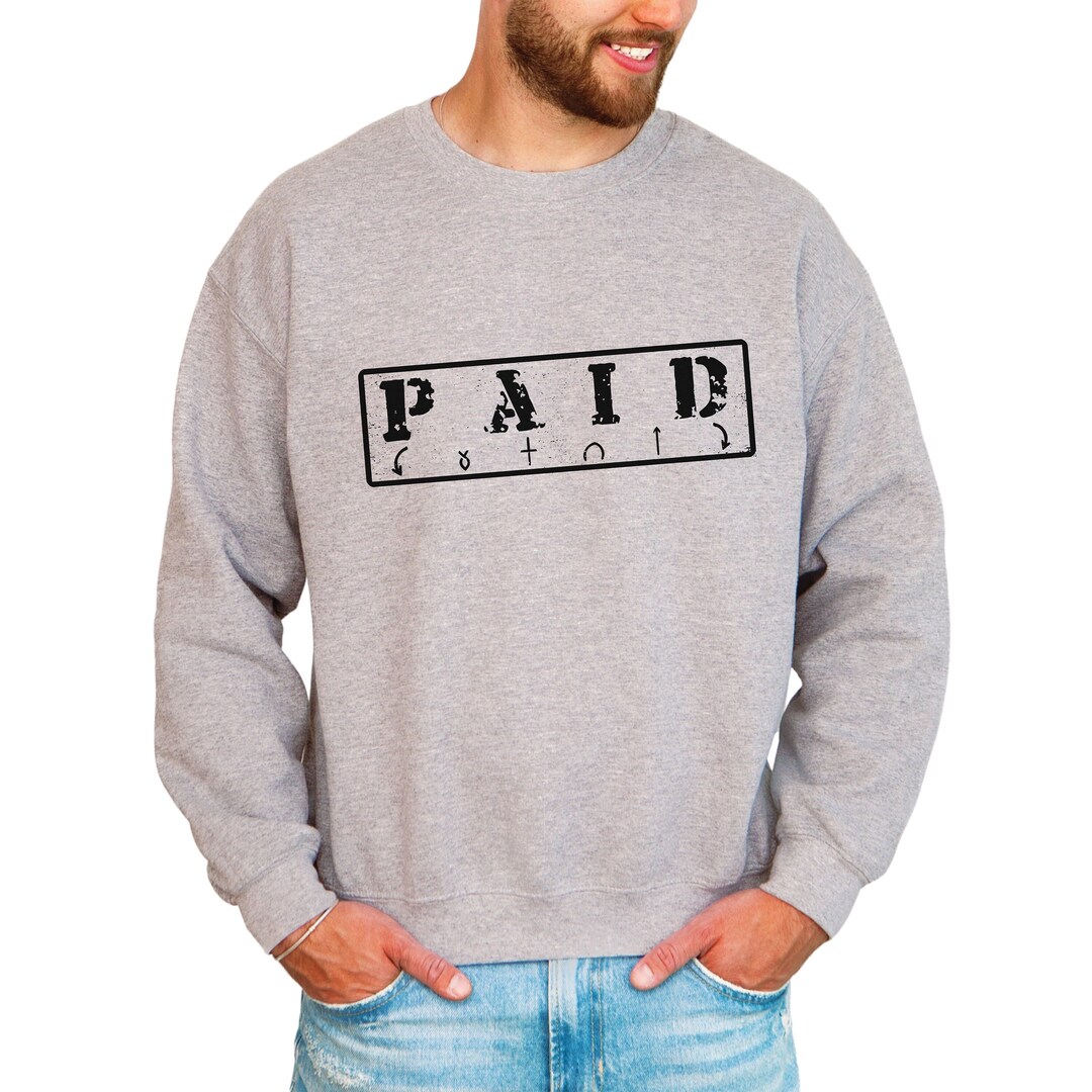 Christian Sweatshirt Gift for Men Religious Apparel Faith Based ...
