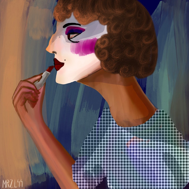 Weirdcore Mask - Etsy