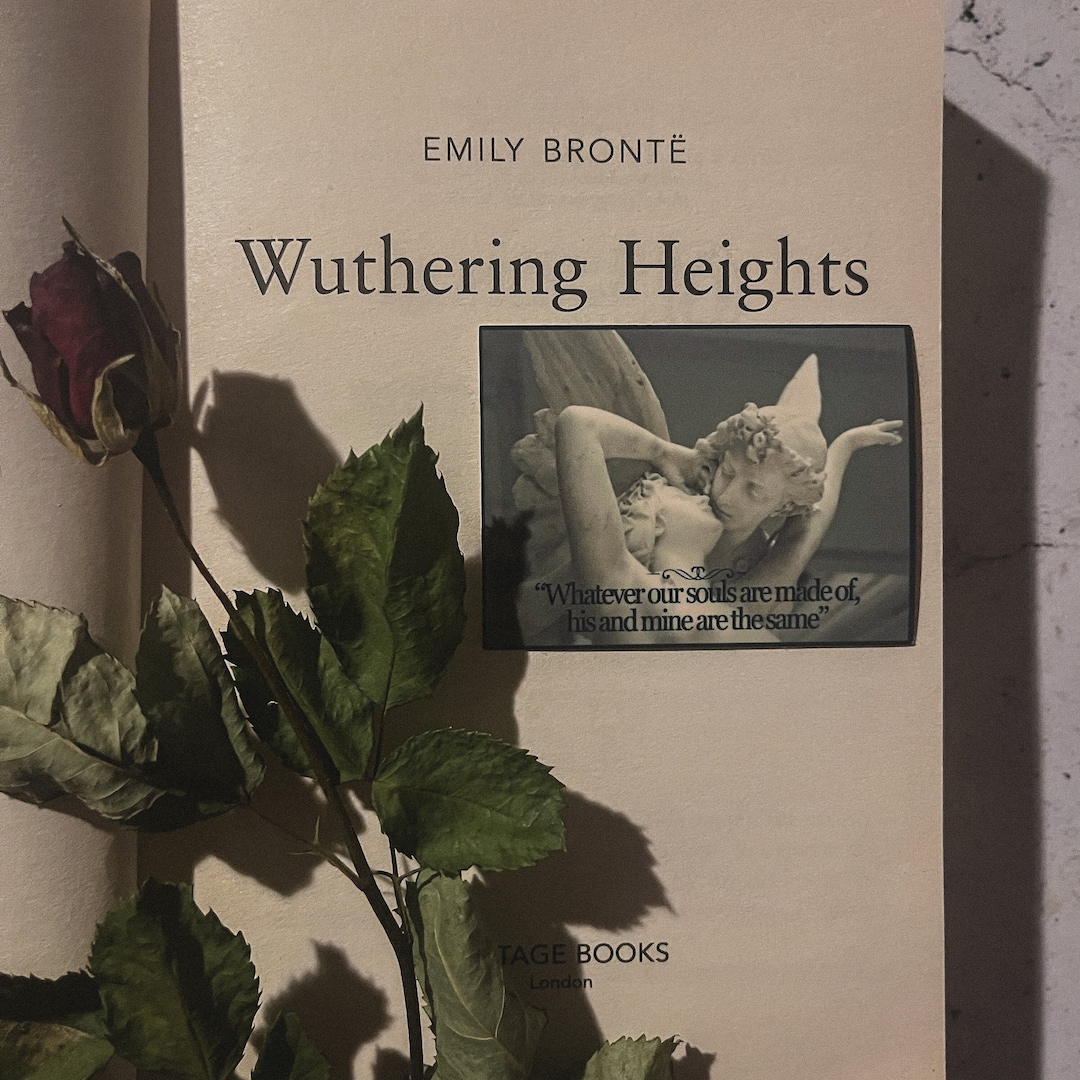 Wuthering Heights Emily Brontë Merch Sticker // Whatever Our Souls Are ...