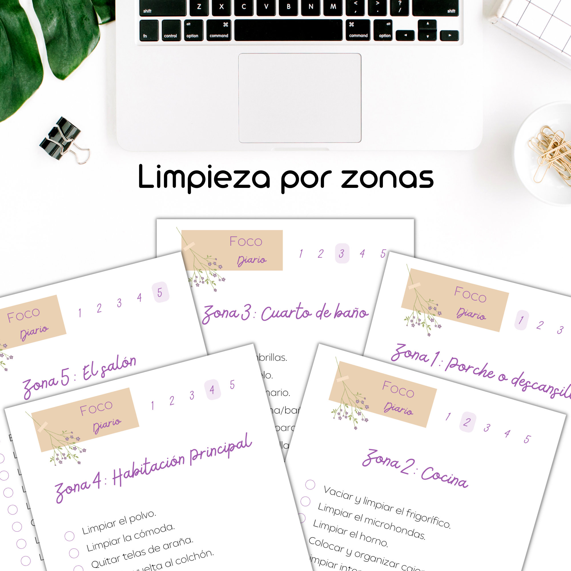 Printable DAILY Cleaning ROUTINE FLYLADY Routine House - Etsy