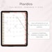 AGENDA DIGITAL atemporal en ESPAÑOL para Goodnotes, Noteshelf ...