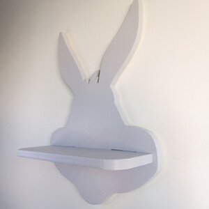 Shelf for Baby Nursery, Bunny Shelf, Kids Room, Wooden Shelf, Nursery ...