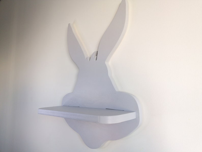 Shelf for Baby Nursery, Bunny Shelf, Kids Room, Wooden Shelf, Nursery ...