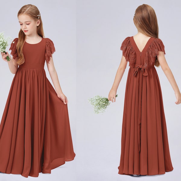 Rust Bridesmaid Dress - Etsy