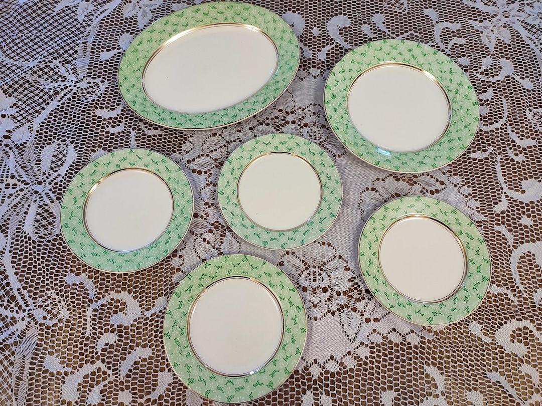 Wedgwood Mossley Art Deco Pattern Porcelain Seconds Slight ...