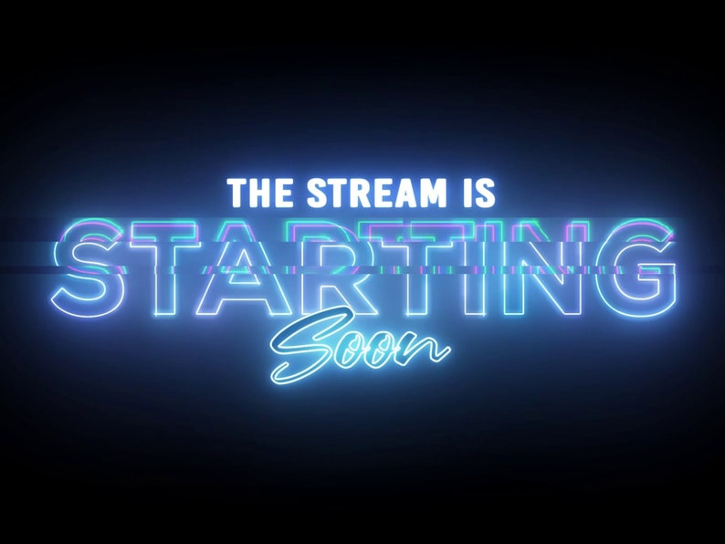 Animated Stream Screens | Starting, BRB, Ending, Offline | Lofi ...