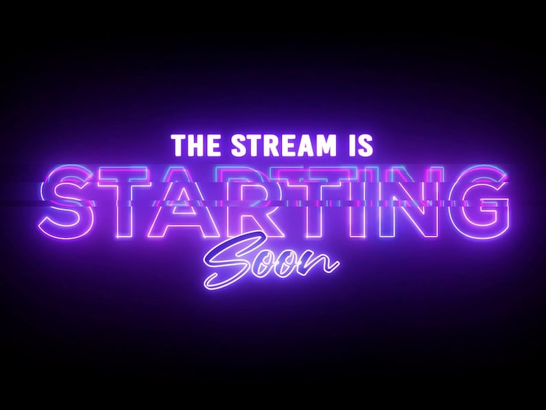Animated Stream Screens | Starting, BRB, Ending, Offline | Lofi ...