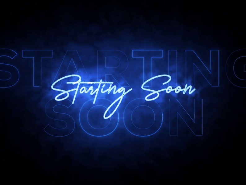 Animated Twitch Overlay Futuristic Hud | Twitch Screens Animated ...