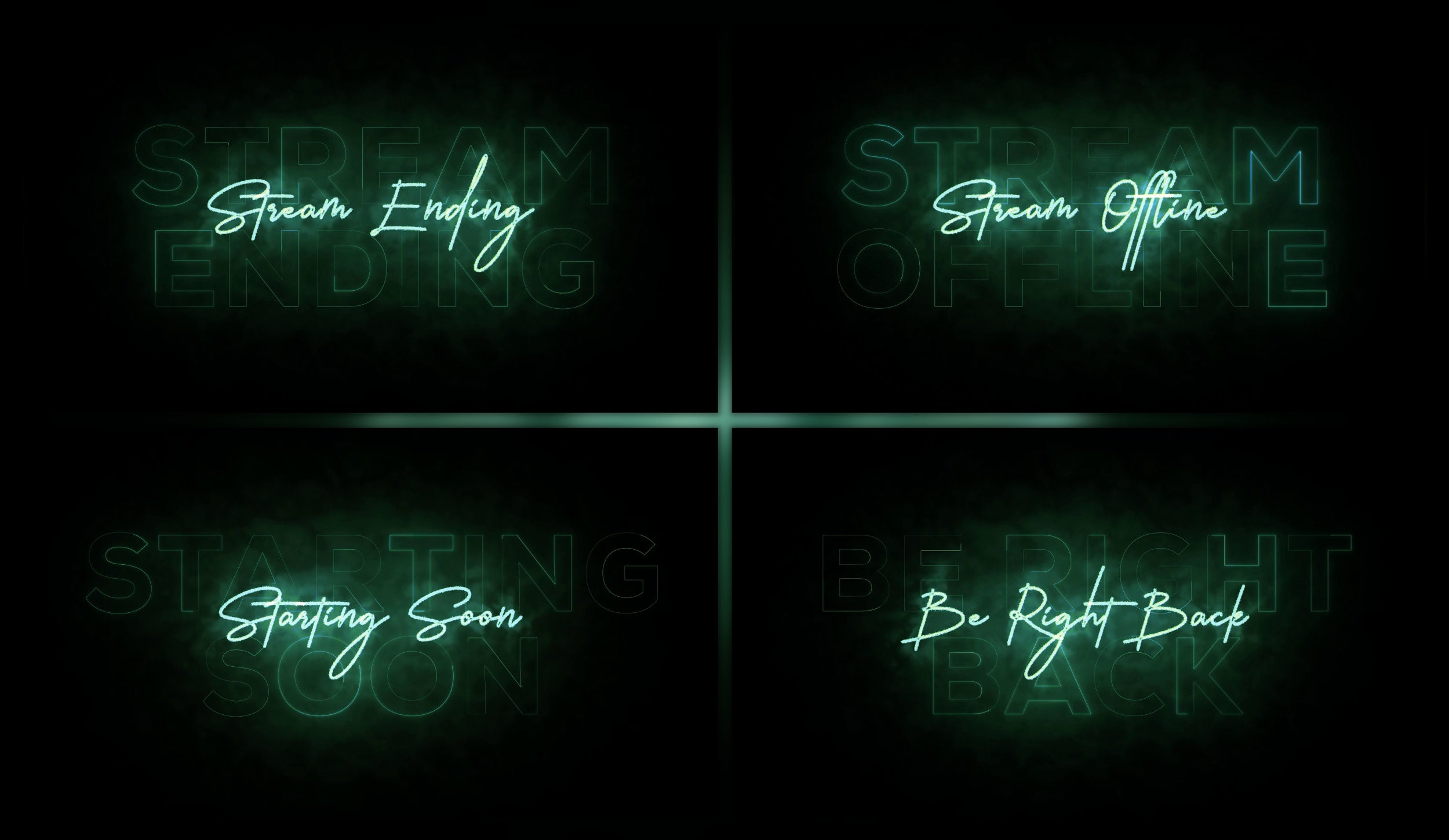 Stream Screens for Twitch, Aesthetic Study, Chill Screen, Starting Soon ...