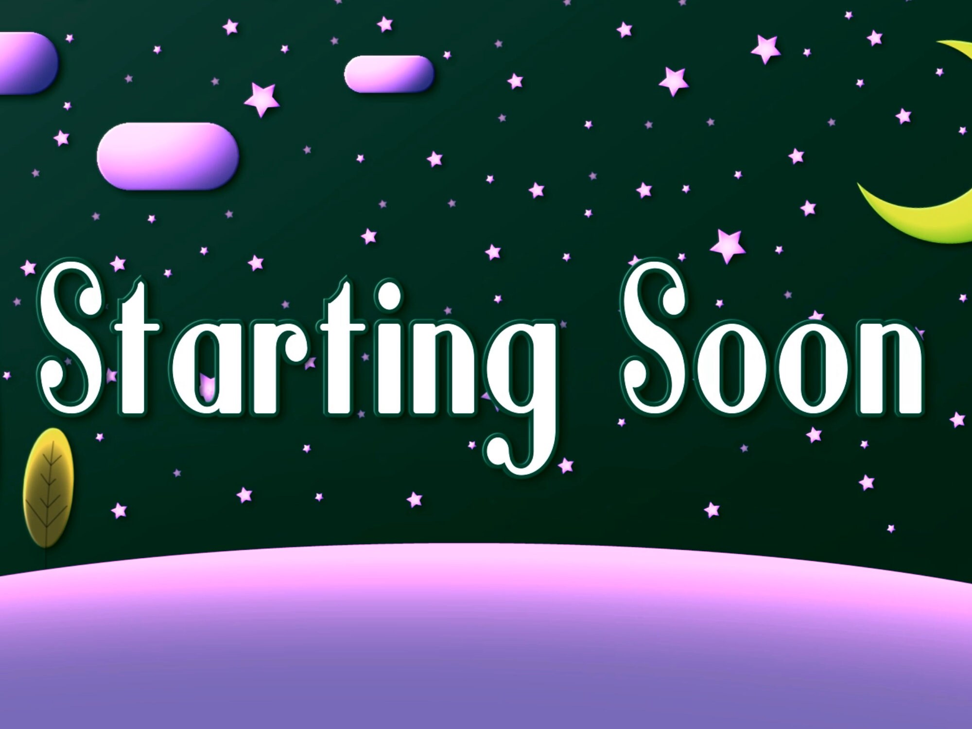 4x Animated Twitch Screens / Twitch Screens / Animated Starting Soon ...