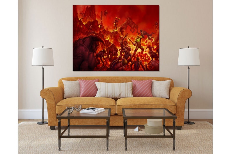 Doom Poster Eternal Wall Art Game Poster Giftwall Decor - Etsy