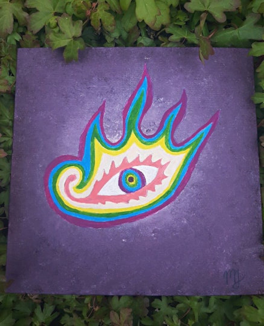 The Eye of Lateralus - Tool | Hand-painted Canvas - Etsy