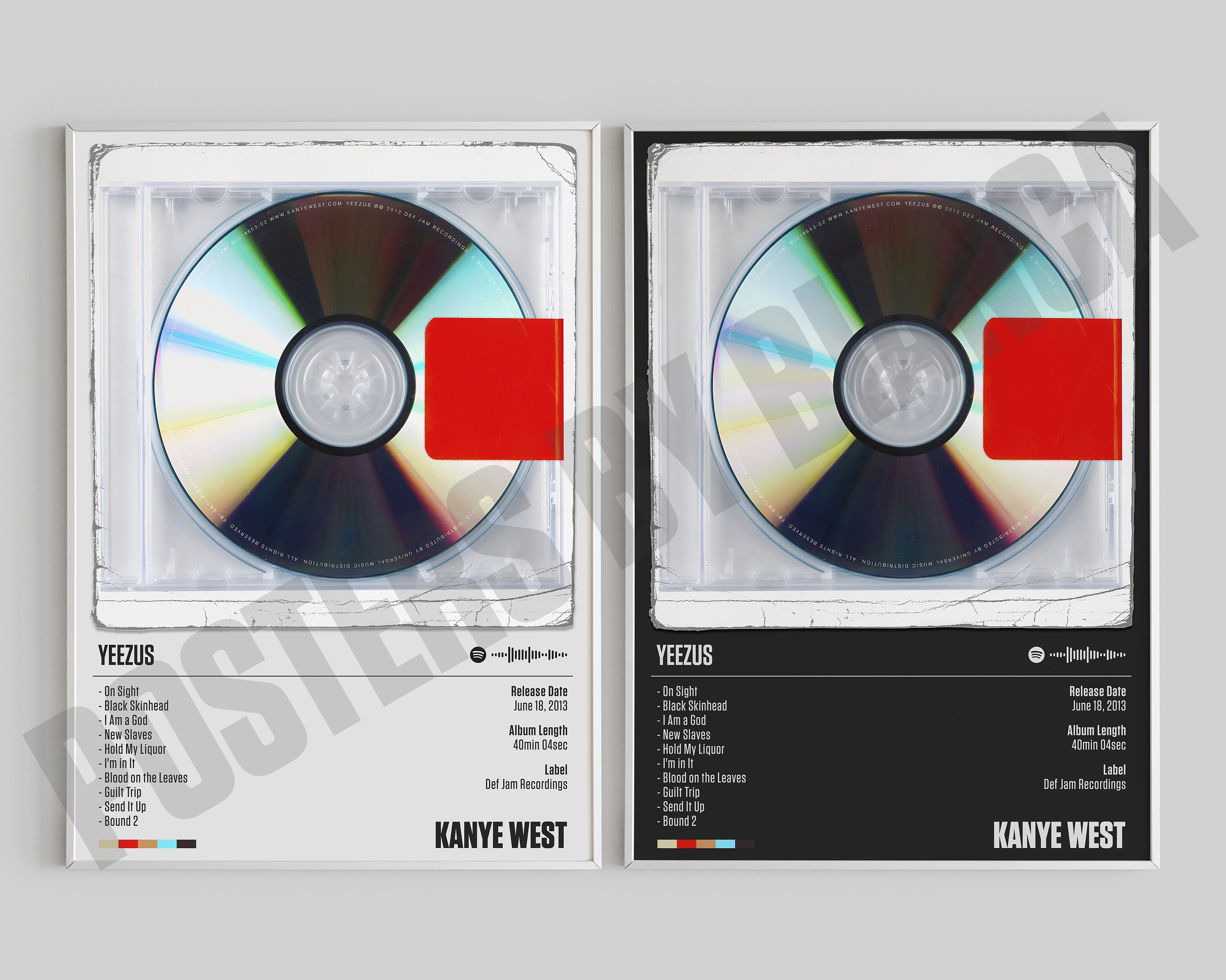Yeezus Itunes Cover