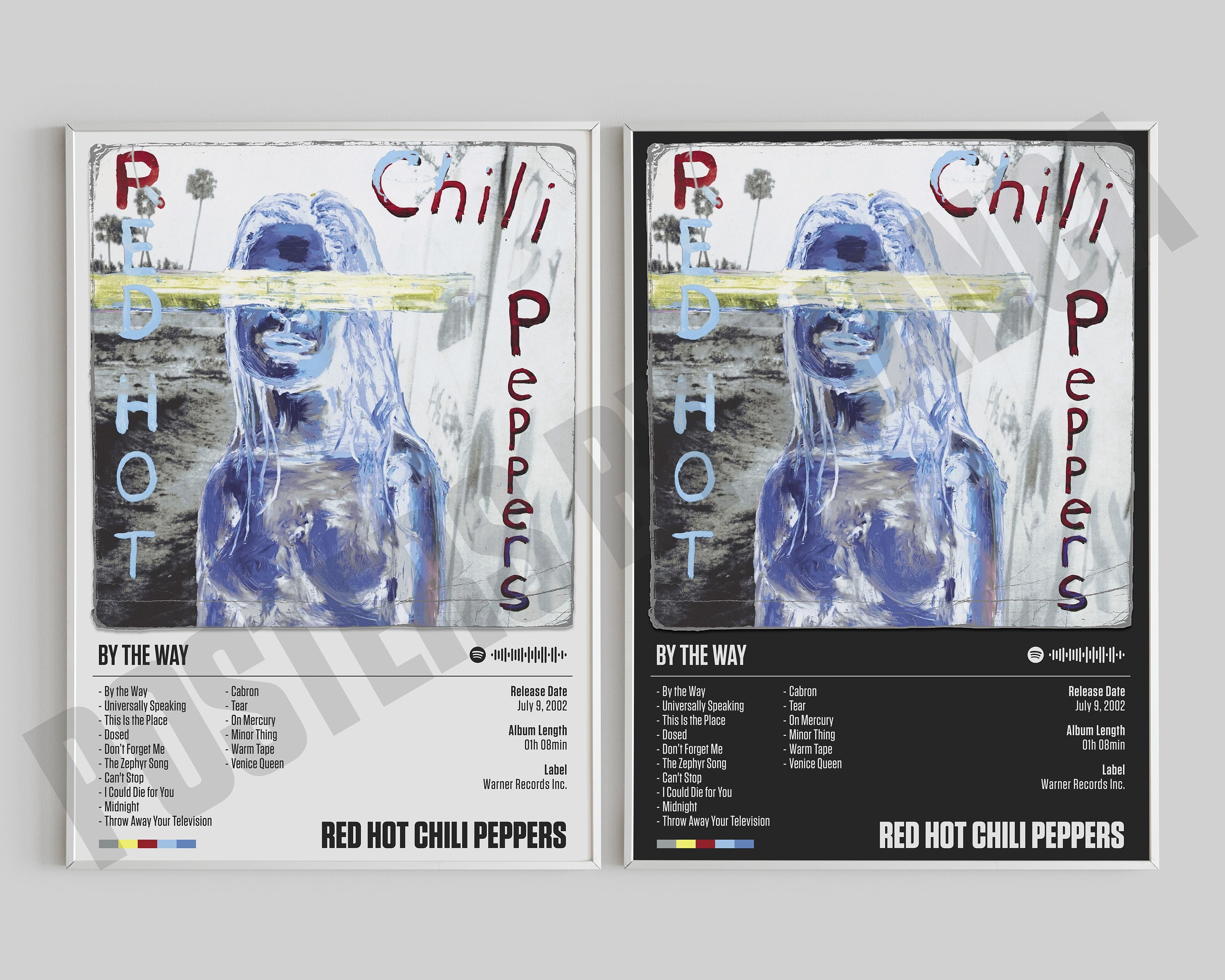 Red Hot Chili Peppers By The Way Album Cover