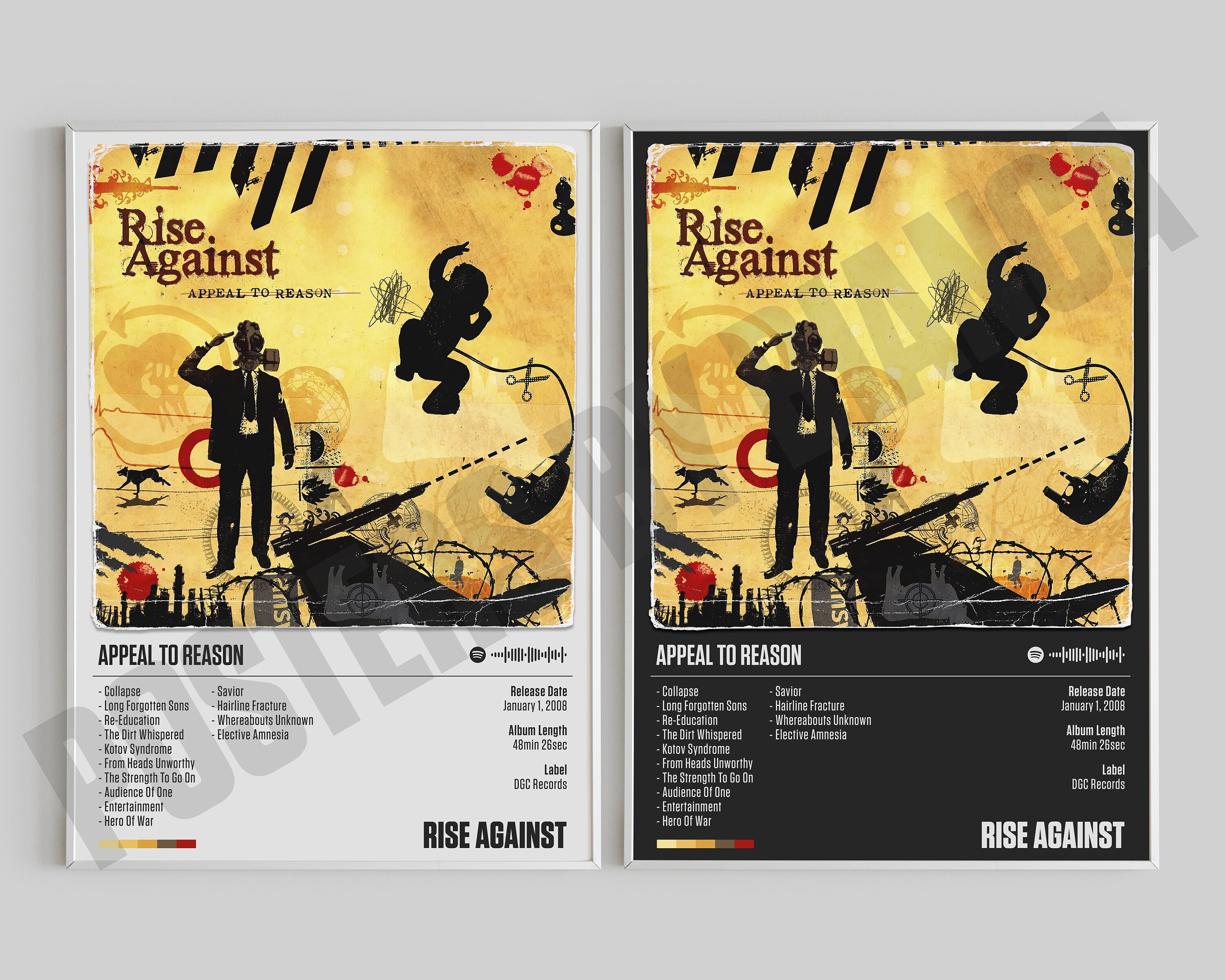 Rise Against Sticker - Etsy