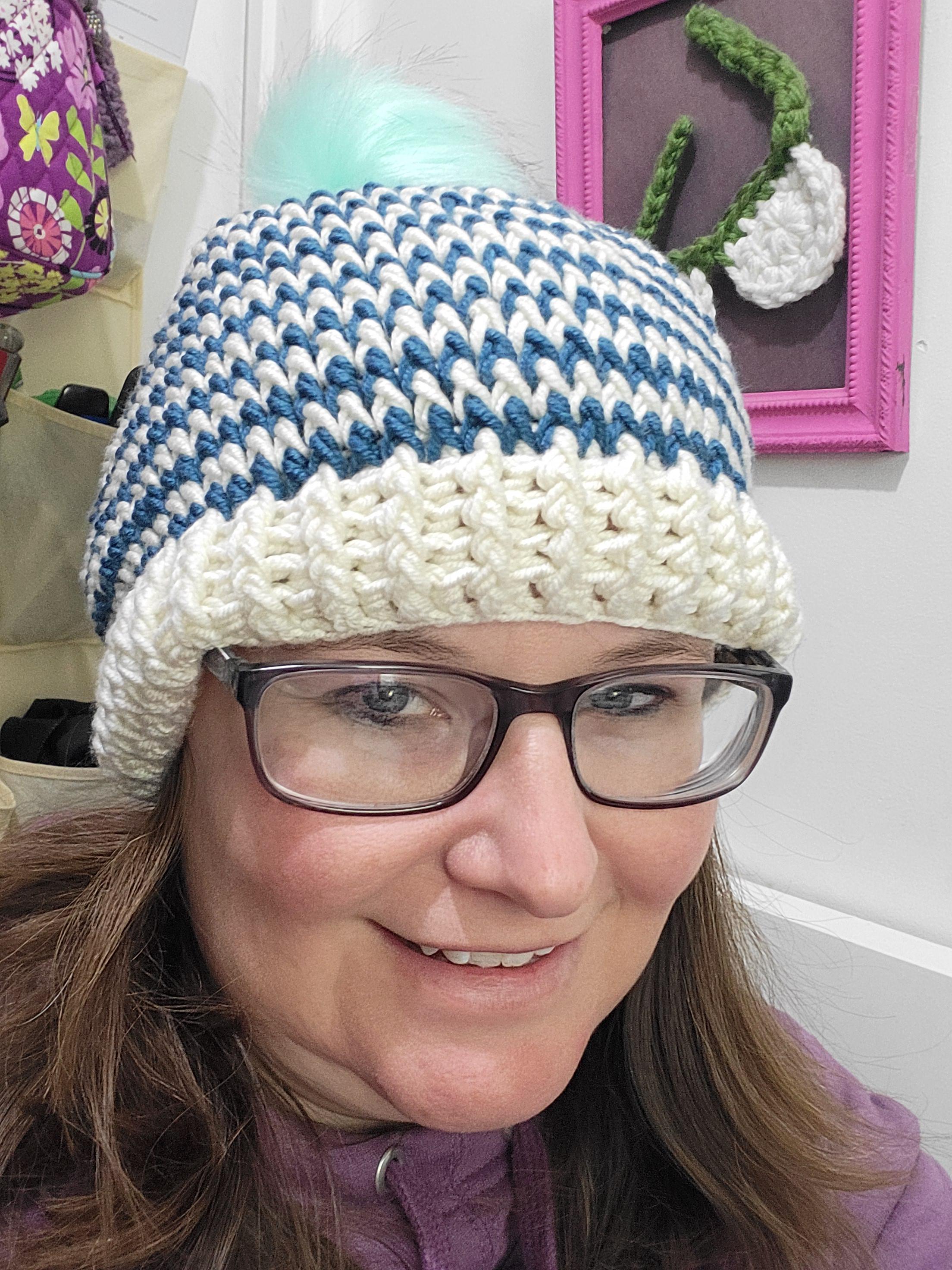 Crochet Chevron Hat Pattern - Etsy