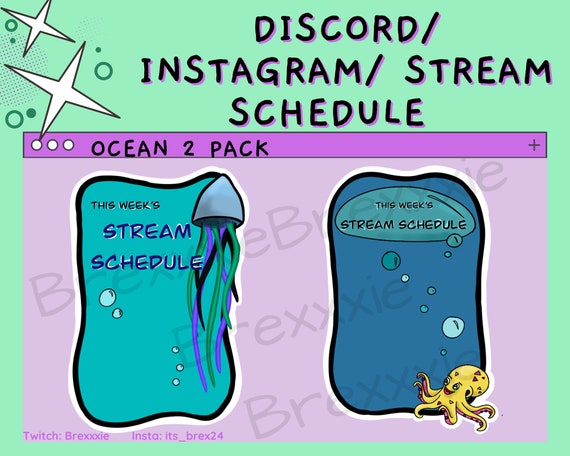 Ocean PNG Banner for Twitch / Discord / Instagram/ Twitter / - Etsy UK