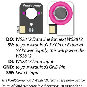 Pixelstomp, Footswitch/neopixel Combo for Arduino/teensy/esp32! - Etsy