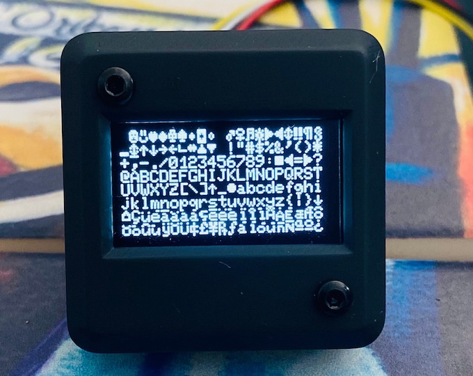 OLED BOX, 0.96" OLED Display With Mounting Case for Arduino/teensy/esp32 - Etsy