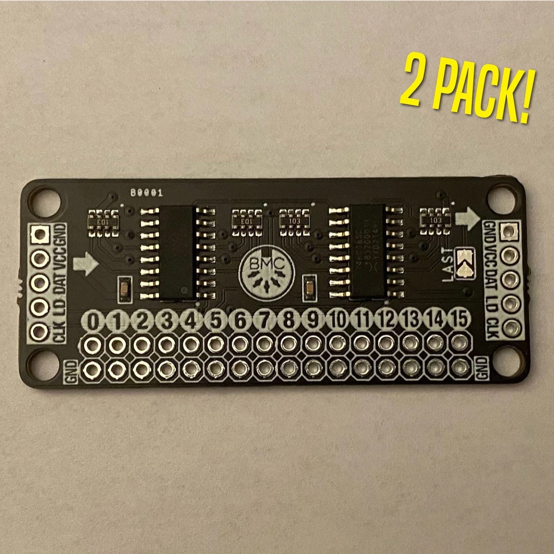 MUXIN-16, 16 Digital Inputs, Shift Register/multiplexer for Arduino/teensy/esp32 - 2 Pack - Etsy