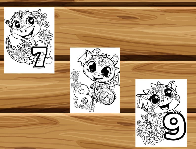 Dinosaur Alphabet Coloring Book for Kids, ABC & Numbers Printable PDF ...
