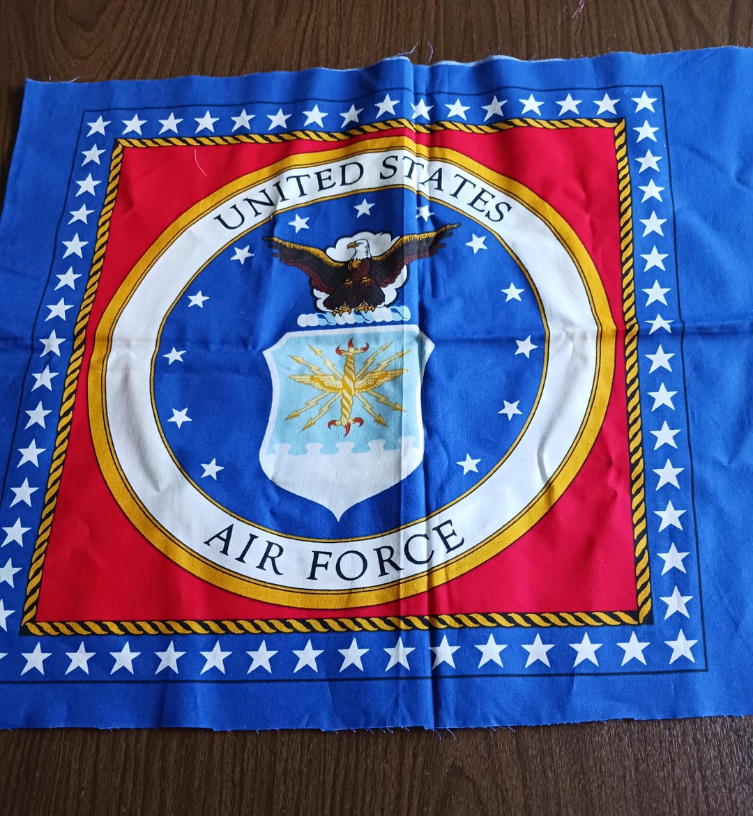 FABRIC PANEL United States Air Force Quilt Blocks or Pillow - Etsy