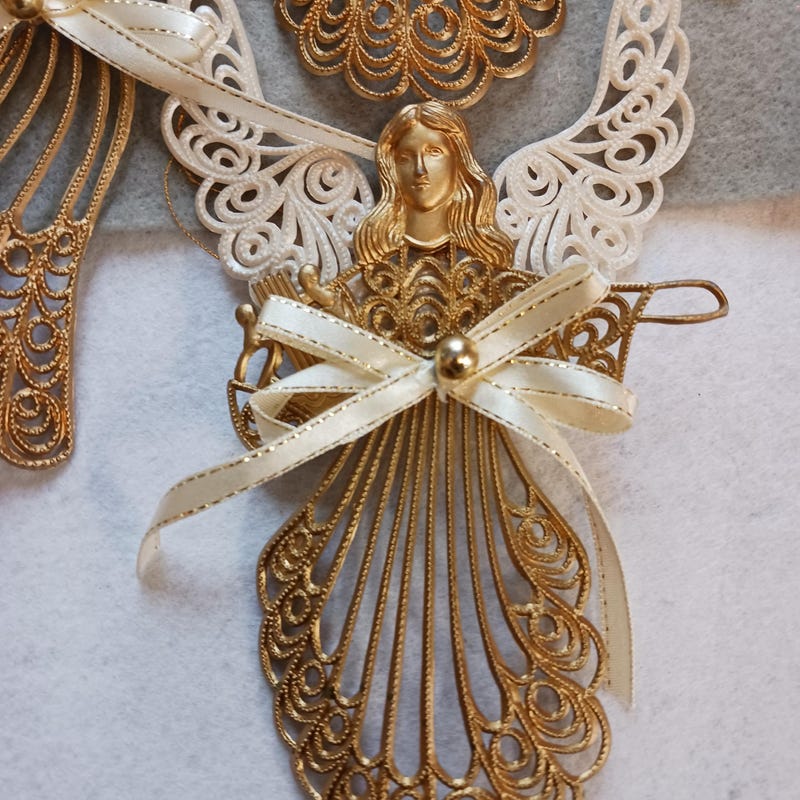 Filigree Angel - Etsy