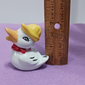 Vintage Small Duck Figurine - Etsy