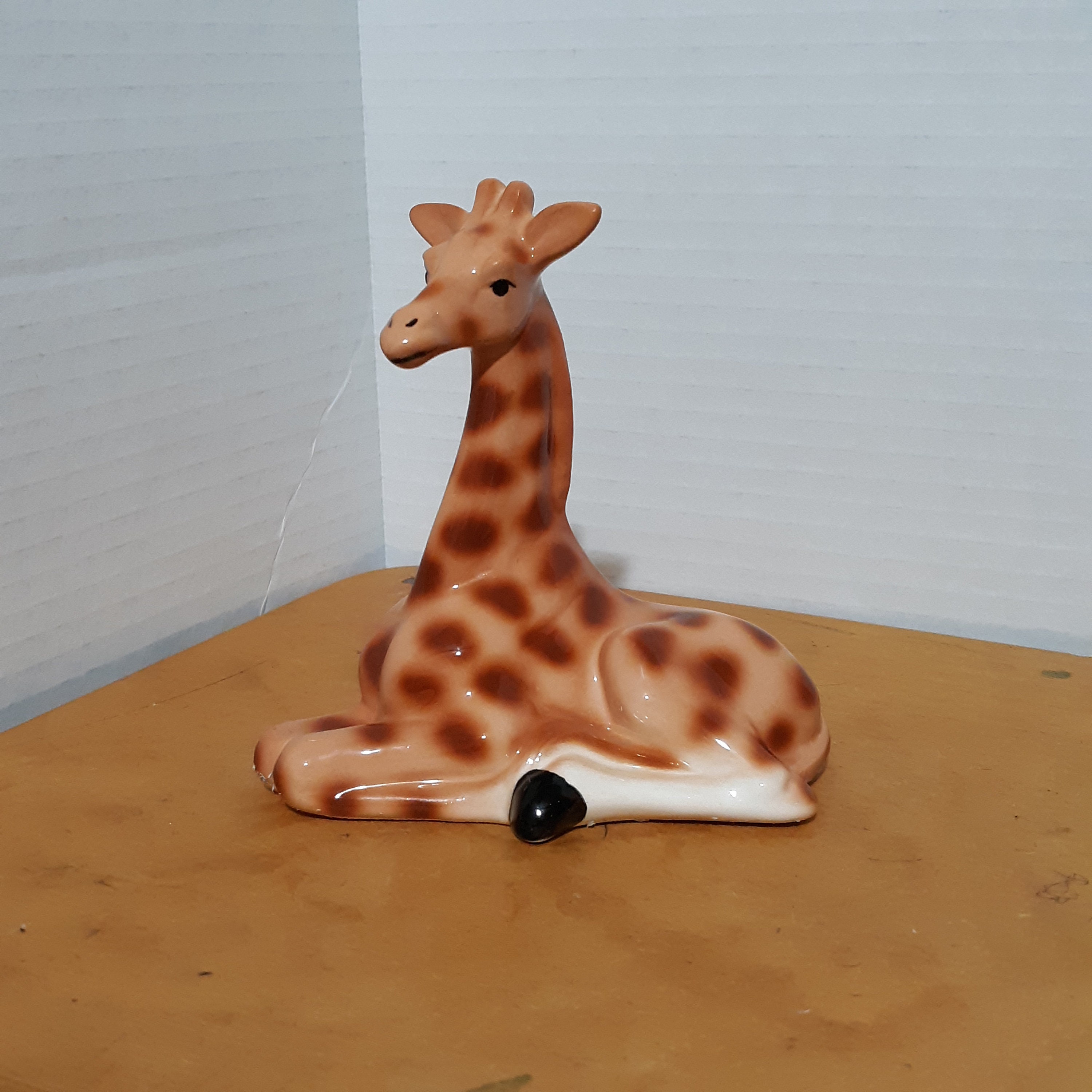Giraffe Porcelain Figurine Made in Taiwan - Etsy