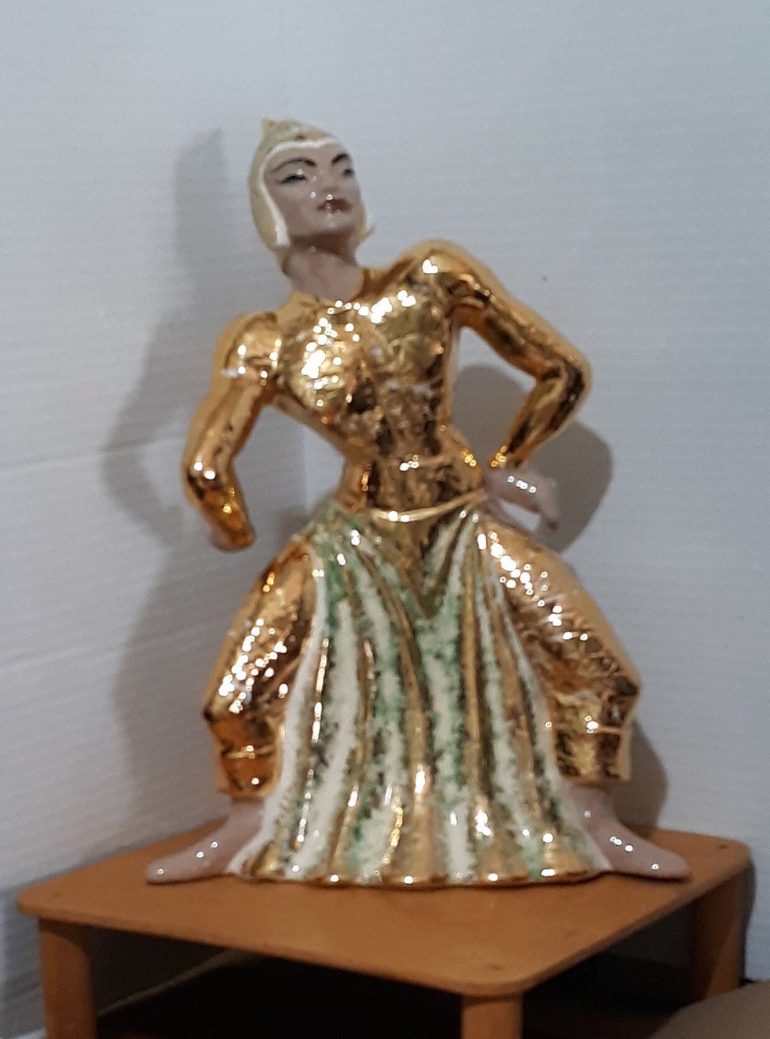 Yona Lippin Dancing Porcelain Figurine - Etsy